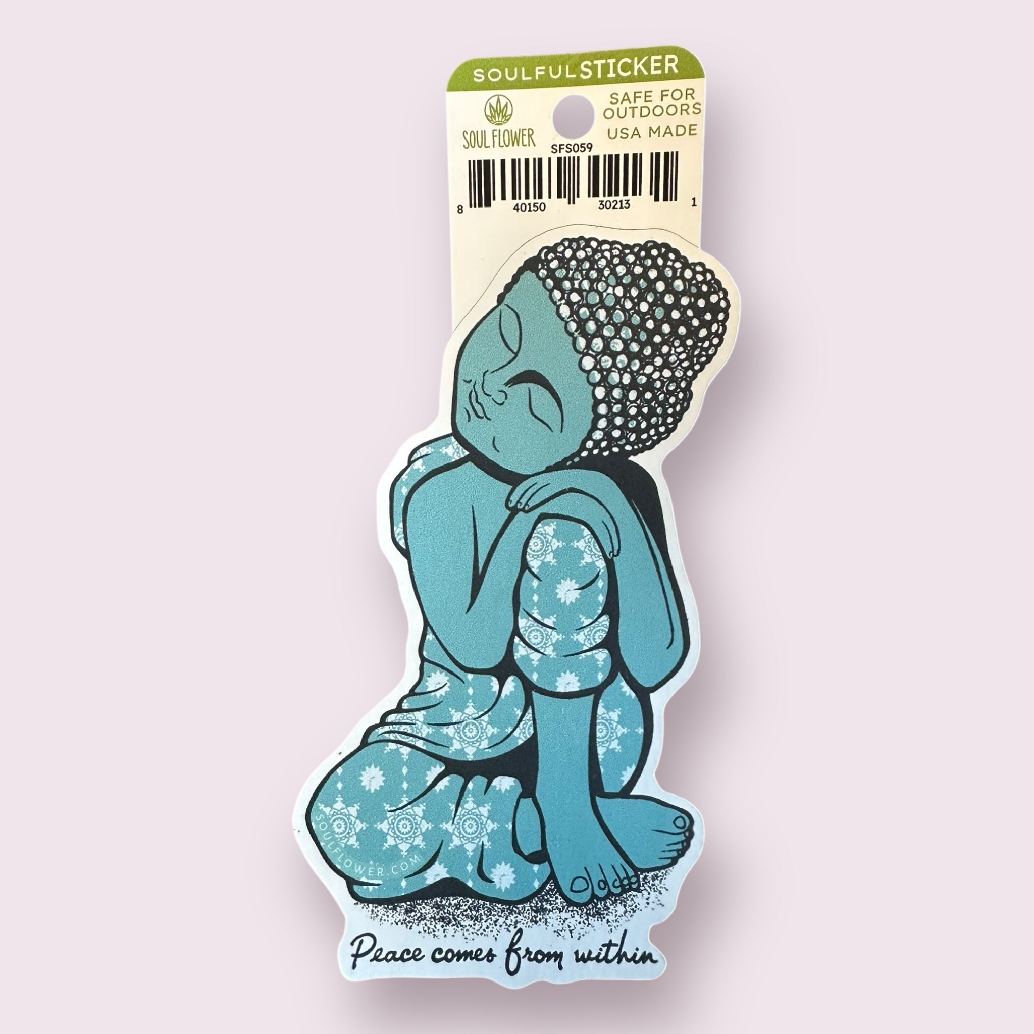 Peace Buddha Sticker – Searching Serendipity